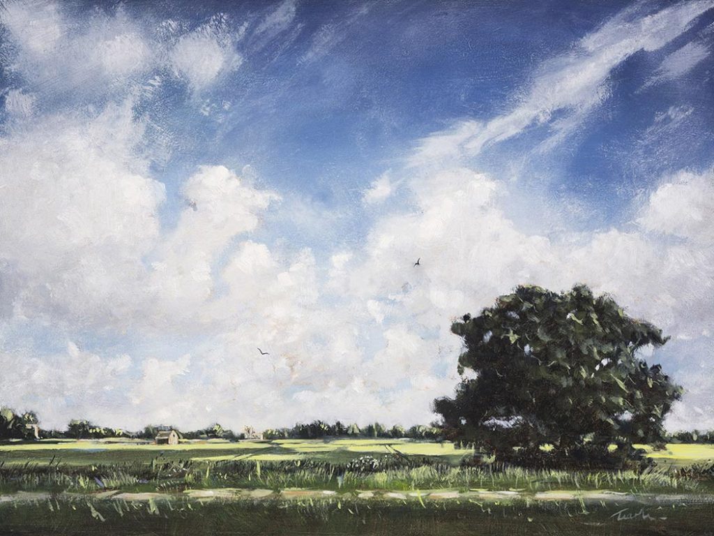 Fenland Paintings - Nick Tearle Fenland Artist I Paintings of the Fens